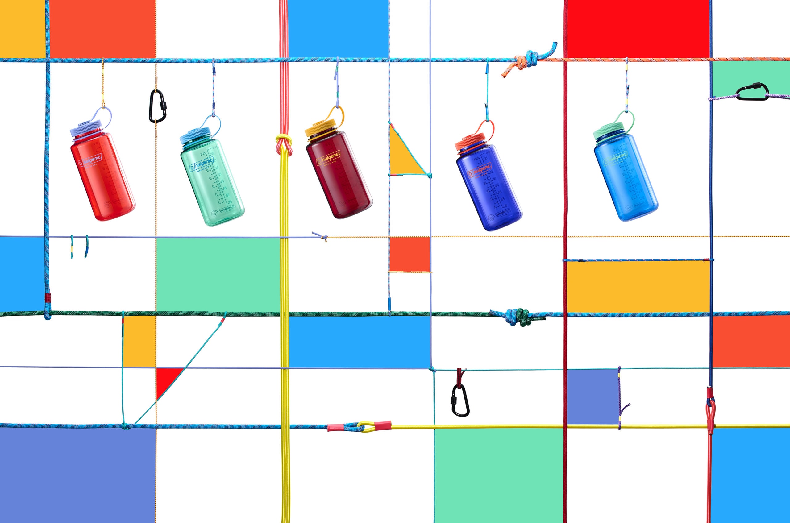 Nalgene Drops New Collection of Eye-Popping, Color Block Water Bottles ...